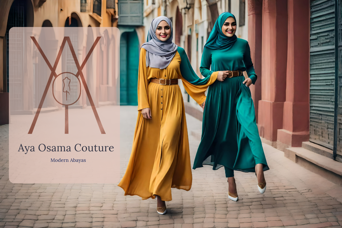 Buy Stylish Women's Abayas Online | Modern Abayas Collection by Aya Osama – Aya Osama Couture